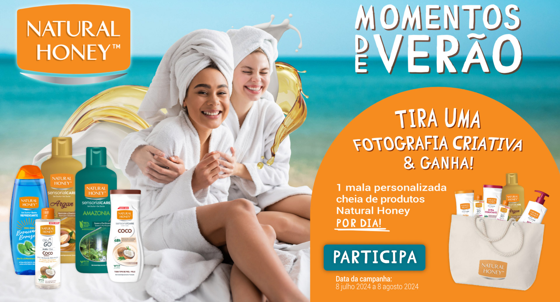 Aproveite o Verão com os Passatempos Natural Honey | Sogec